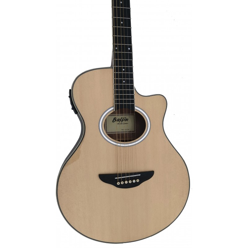 C331.646NMEQ Guitarra Electroacustica Mini Jumbo tipo APX de Sapeli ...